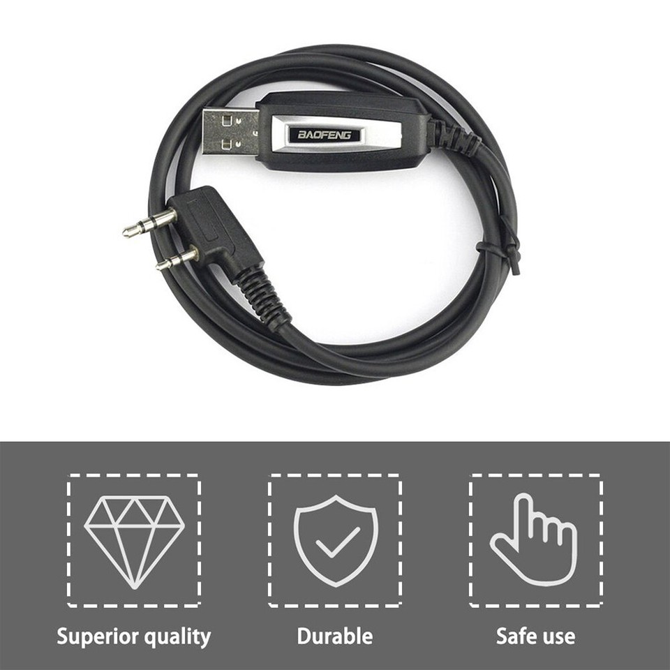 USB Programming Cable & Software CD For Baofeng UV-5R BF-888S Two-way Radios USA | eBay