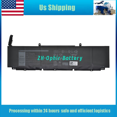 New XG4K6 F8CPG 5XJ6R 01RR3 Battery for Dell XPS 17 9700 Precision 5750 ...