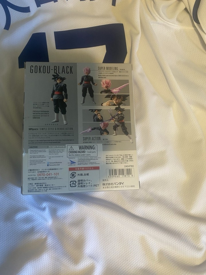 SHF S.H. Figuarts Goku Black Dragon Ball Super Saiyan Lot | eBay