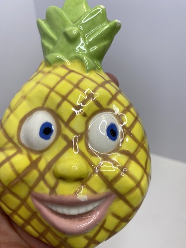 Amphomorphic Pineapple & Banana Vintage Wall Art Ceramic | eBay