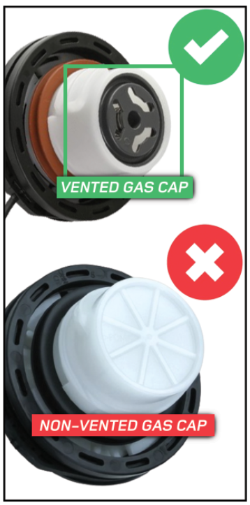 Jaguar VENTED Filler Cap (Genuine Factory OEM) Gas/Petrol (LR138718 ...