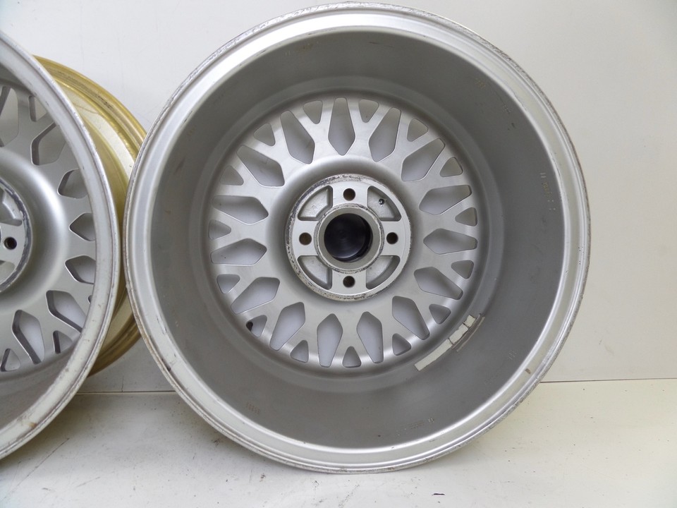 NOS 15"x7.5" ACT Mesh Wheels E25 4x100 ET25 57mm BBS Ronal VW MK1 MK2 ...