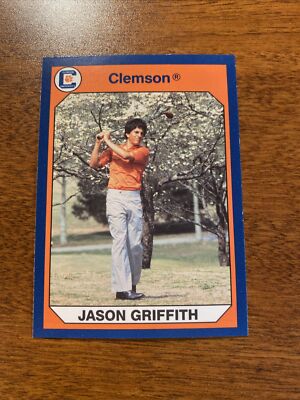 1990 Collegiate Collection Clemson Tigers #38 Jason Griffith | eBay
