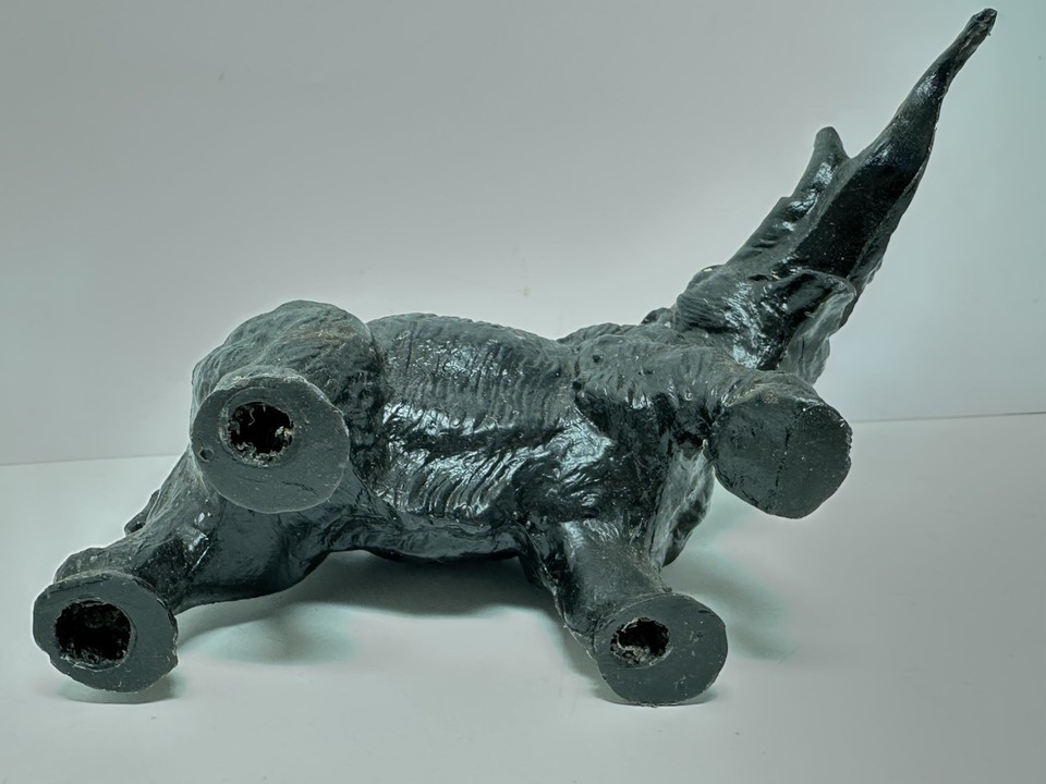Vintage 1950s J.H. Miller Wax / Plastic Dinosaur | WOOLLY MAMMOTH ...