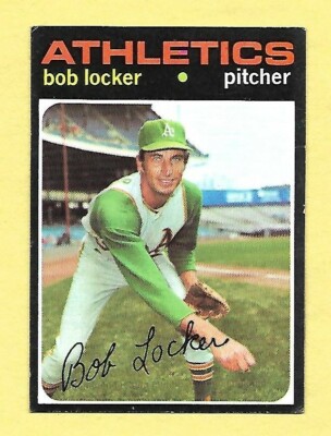 1971 Topps - Bob Locker (Oakland Athletics) - #356 | eBay