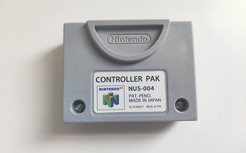 Official Nintendo 64 N64 Controller Pak OEM Memory Card | eBay
