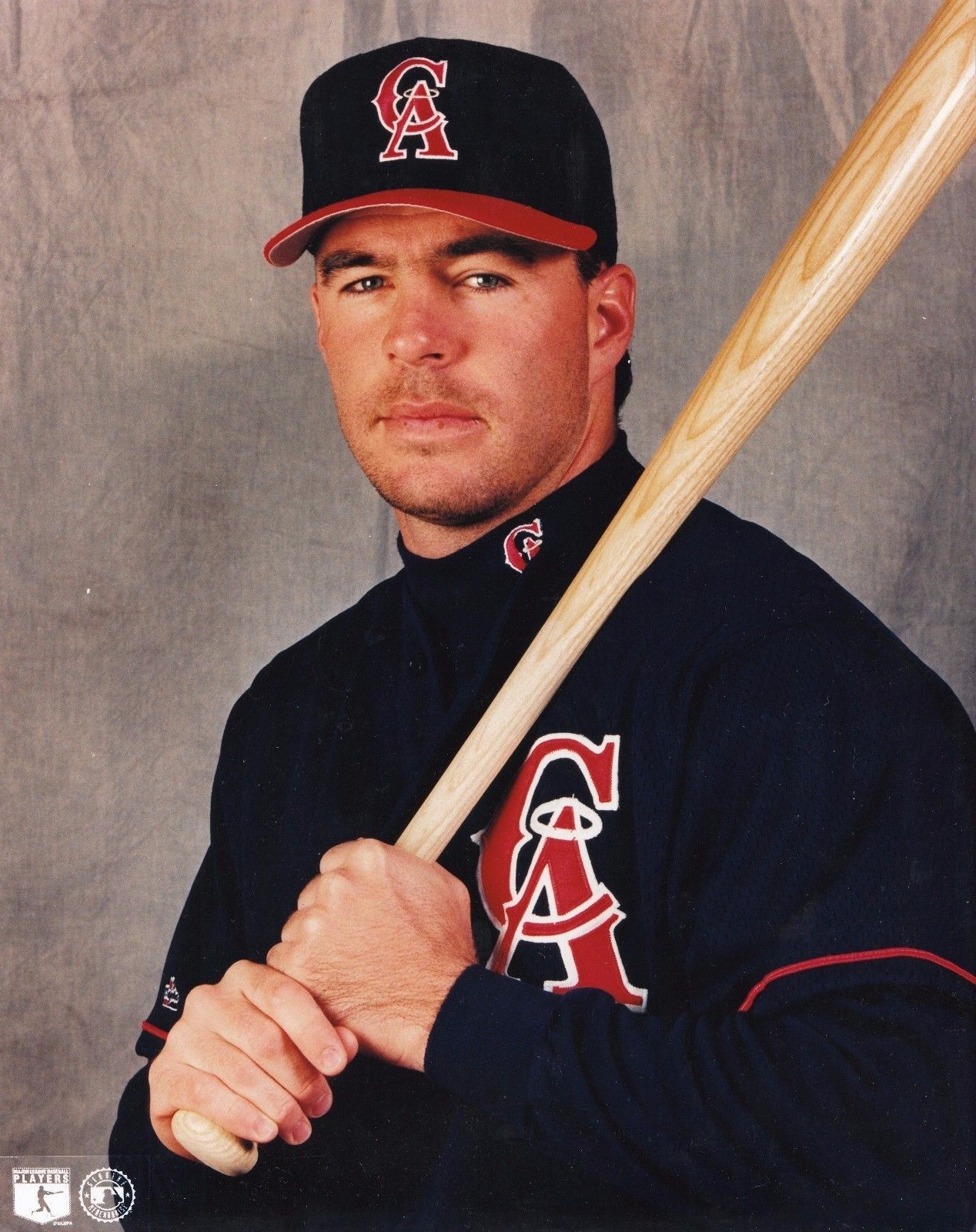 Jim Edmonds Licensed Vintage Baseball 8x10 Photo California Angels Of ...