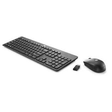 HP Wireless Keyboard and Mouse With USB Receiver Black Tpc-c002k ...