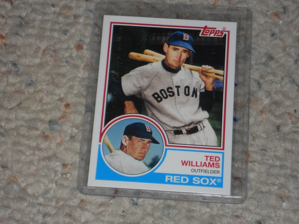 Ted Williams Baseballkort Rookie Ted Williams Baseball Trading Cards