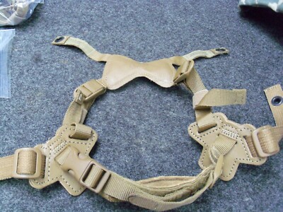 CHIN STRAP, USMC HELMET STRAP, COYOTE IN COLOR, SIZE: X-LG, NSN ...