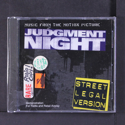 SOUNDTRACK: judgement night (street legal version) IMMORTAL CD Sealed ...