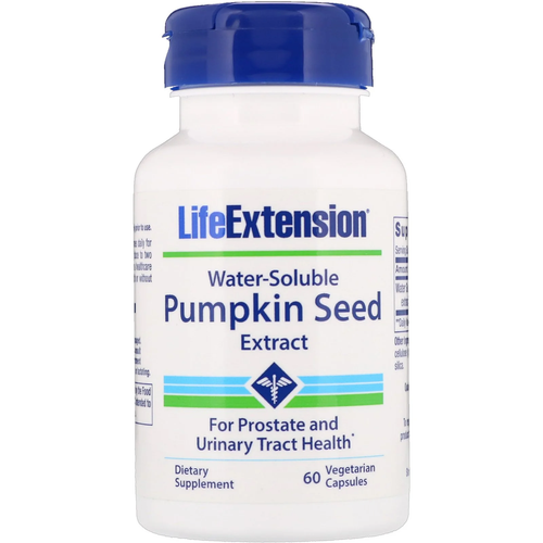 Life Extension, Water-Soluble Pumpkin Seed Extract, 60 Vegetarian ...