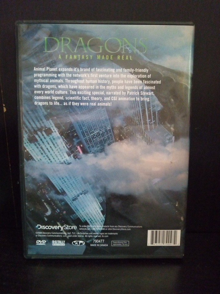 dragons a fantasy made real Dvd Animal Planet Discovery Channel ...