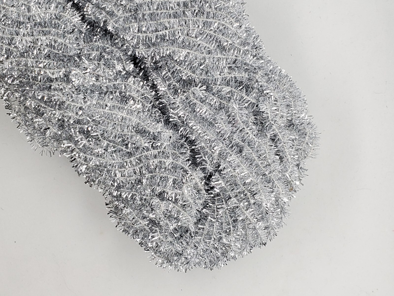 SILVER CRYSTAL CHENILLE - 5 Yard Pack Fly & Jig Tying Material You Pick ...