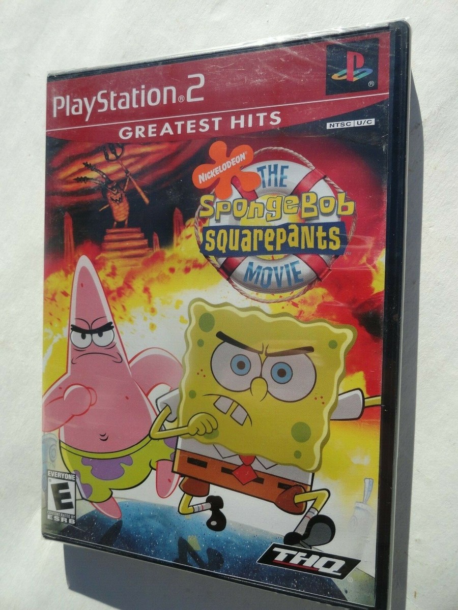 Spongebob Squarepants Cluiche Scannán Ps2