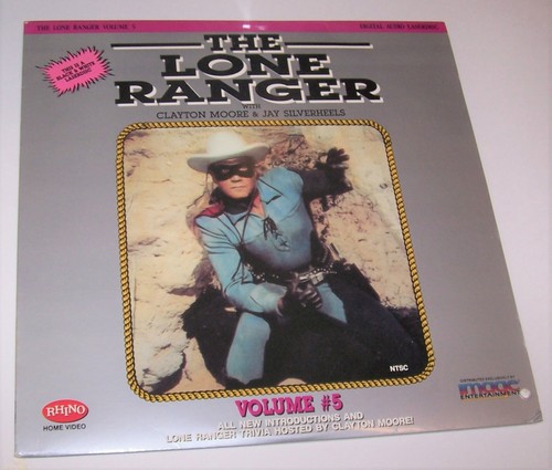The Lone Ranger Volume 5 Rhino Digital Audio Laserdisc - Intros by ...