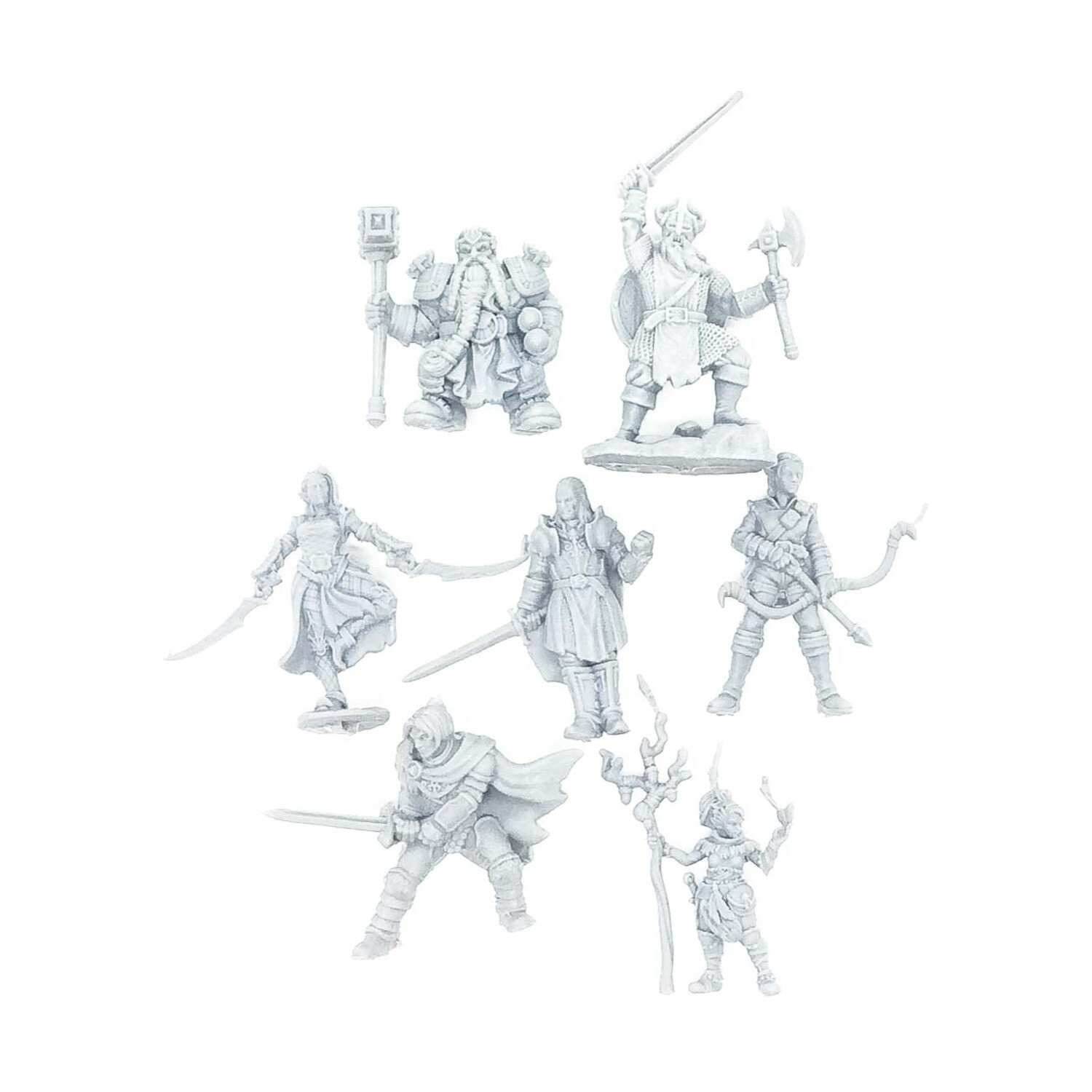 Fantasy Miniatures - Loose Miniatures Next Level Miniatures Adventurers ...