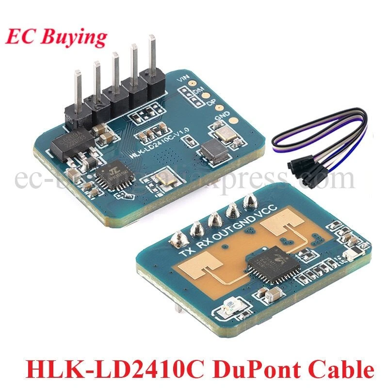 New HLK-LD2410C 24GHz MmWave 5M Human Presence Radar Sensor, 54% OFF