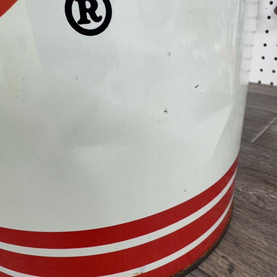 Vintage p&k Metal Trash Can Cincinnati Reds Retro Logo 1968 MLB 19” | eBay