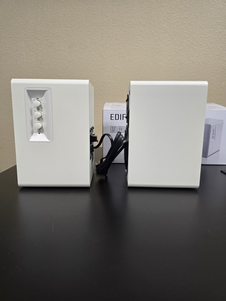 Edifier R1280T Powered 2.0 Bookshelf Speakers Dual RCA input White ...