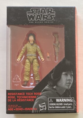 STAR WARS THE BLACK SERIES ELITE RESISTANCE TECH ROSE 3.75" ACTION ...