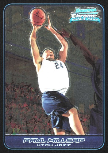 Paul Millsap 2006 Bowman Chrome Rookie Card #120 | eBay