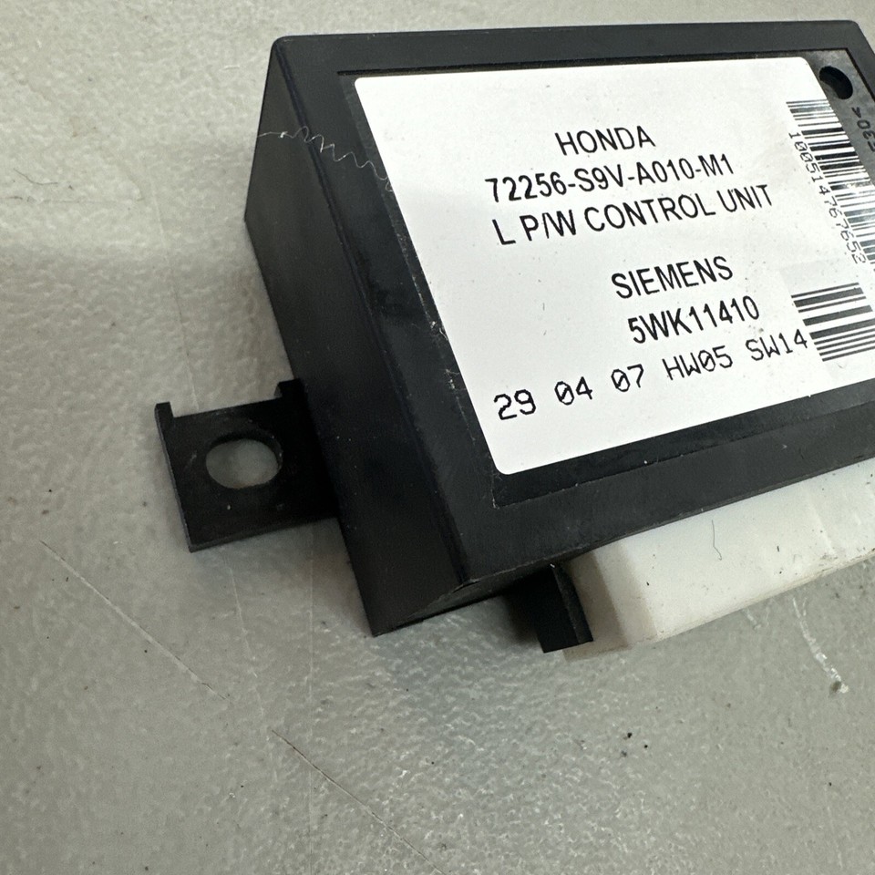 #72256-S9V-A010-M1 Honda Pilot Window Control Module Driver Left Door ...