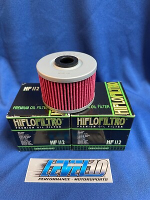 HIFLOFILTRO Premium Oil Filter — Cartridge HF112 (2 pcs - TWIN PACK) | eBay