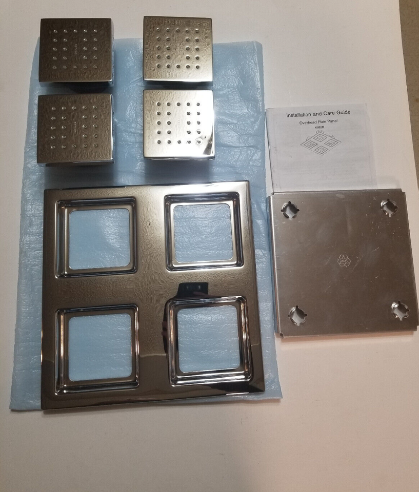 Kohler K-98740-CP WaterTile 2.4 GPM Ceiling Mount Rainhead, Chrome | eBay