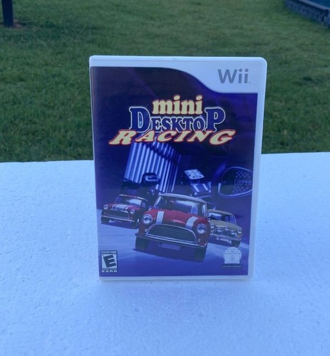 Nintendo Wii Game MINI DESKTOP RACING 2007 Complete in Original Box ...