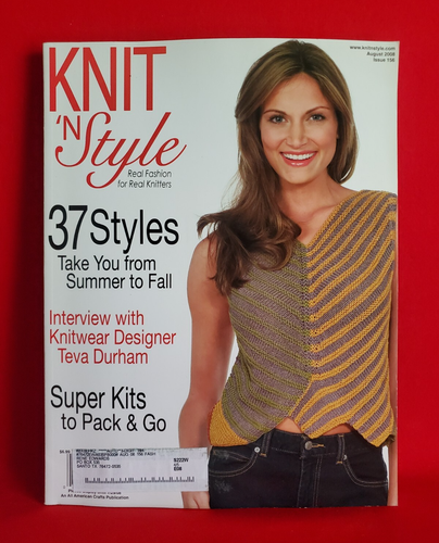 Knit 'N Style 156 August 2008 Magazine | eBay