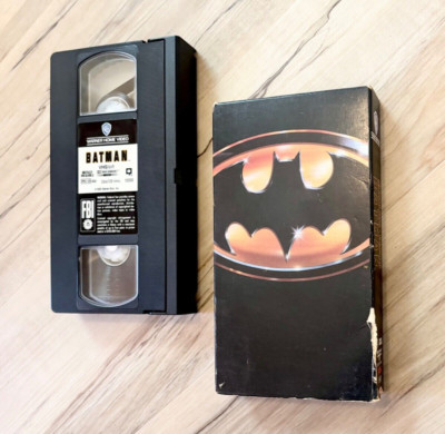 Vintage 1989 Batman VHS Tape Physical Media Art | eBay
