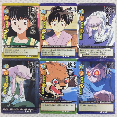 Inuyasha Carddass Part2 36 Regular Cards Complete Set Bandai 2002 Japan ...