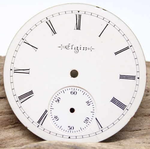 ELGIN POCKET WATCH DIAL ROMAN NUMERAL INDICES 41.6mm (91) | eBay