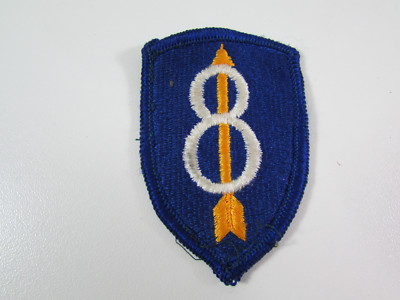 US Army 8th Infantry Division Shoulder Sleeve Embroidered Patch Emblem ...