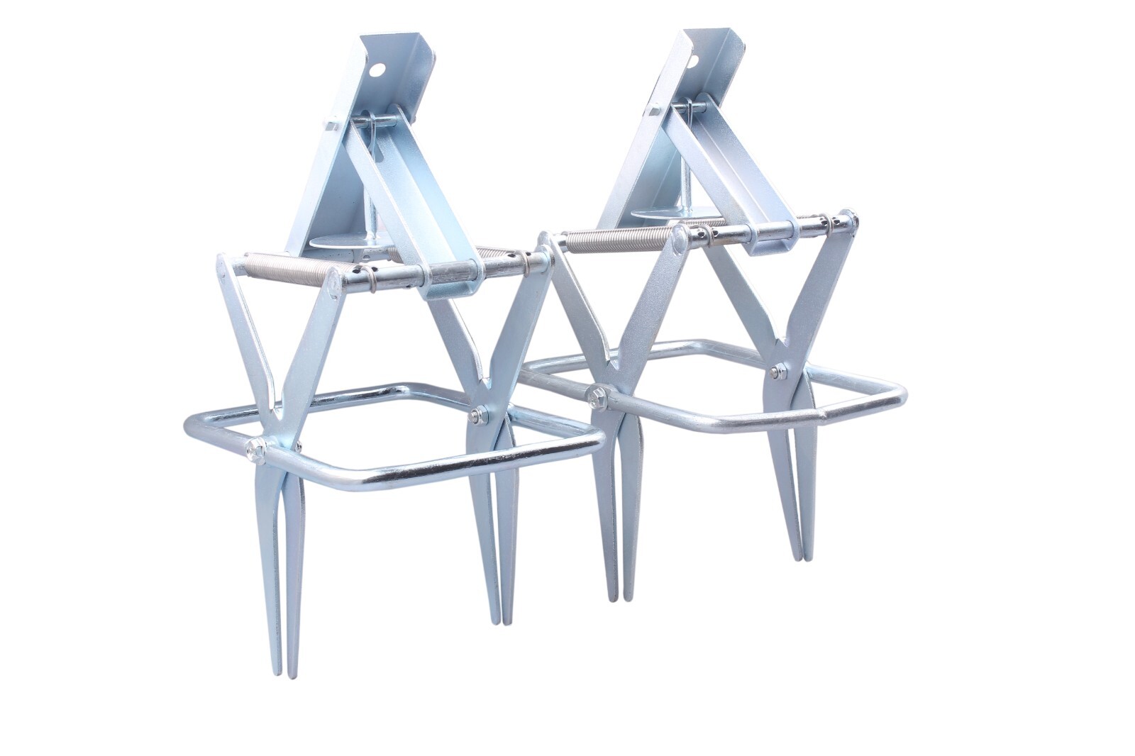 2 PACK Mole Eliminator Trap, Mole and Gopher Trap, Galvanized Steel ...