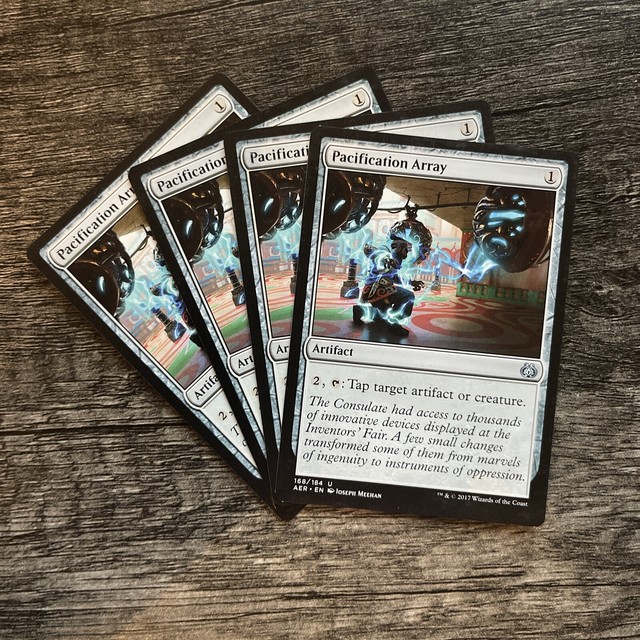 MTG Pacification Array Aether Revolt 168/184 Regular Uncommon for sale ...