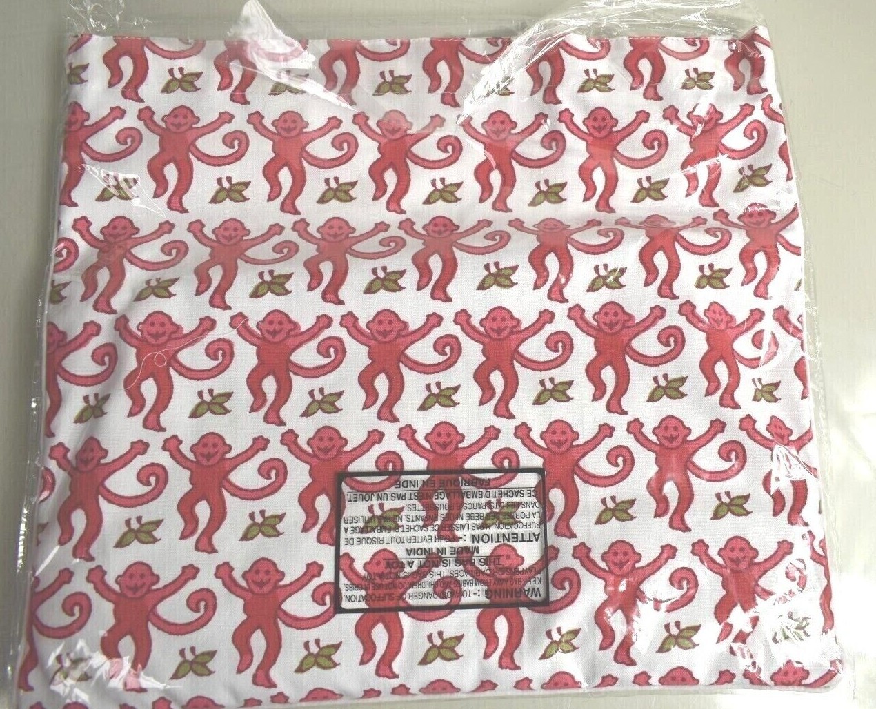 New Roller Rabbit Monkey Hearts 2 Beauty Cosmetic Bags Make Up Pink ...