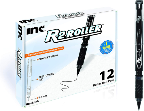 R2 Rollerball Pens - 0.7 mm Medium-Point Pen Set With Comfort Grip for ...