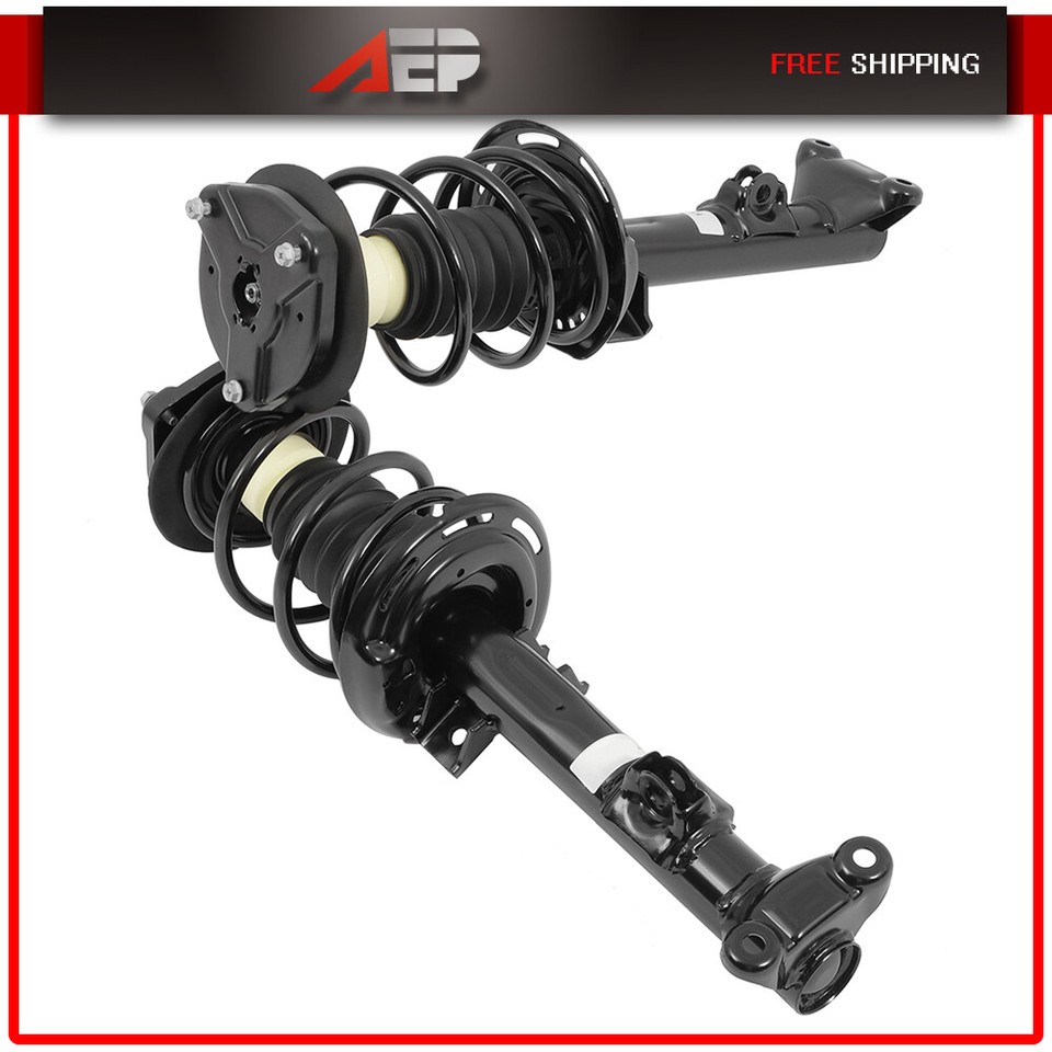 2X Front Complete Shocks & Coil Spring Assembly For Mercedes W204 C230 ...