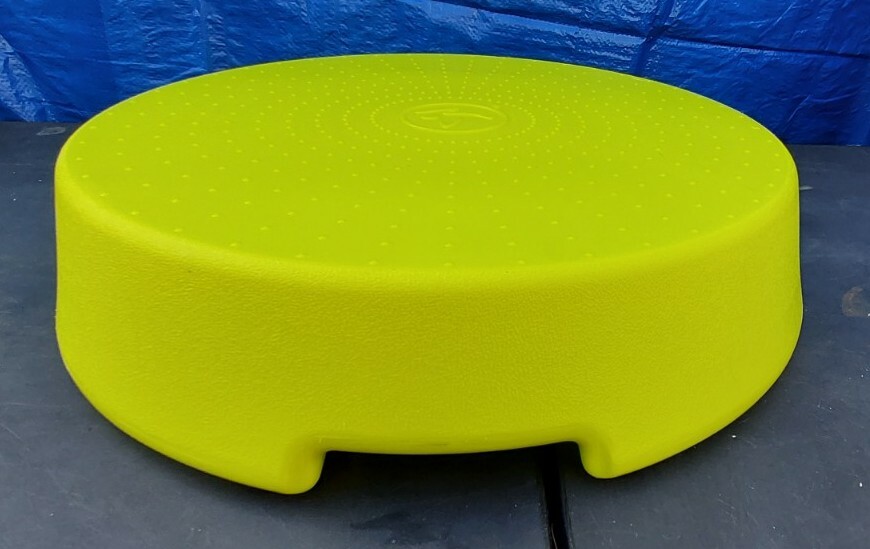 Zumba Fitness Step Up Riser Aerobic Round Plastic Lime Green Platform ...