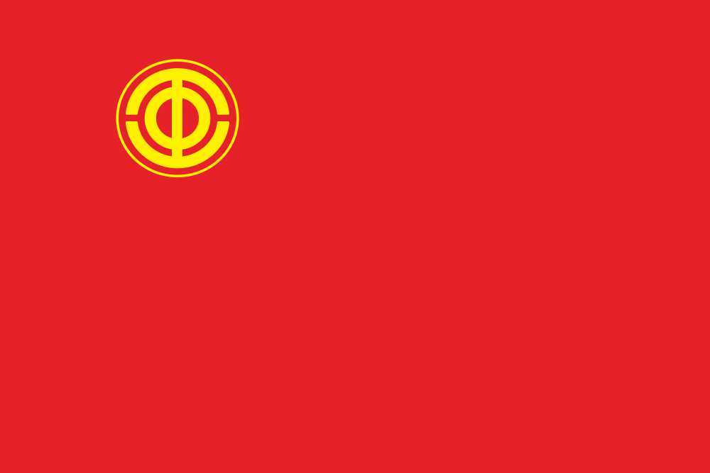 China Flag CPC Communist Party Youth League Young Pioneers Labor union ...