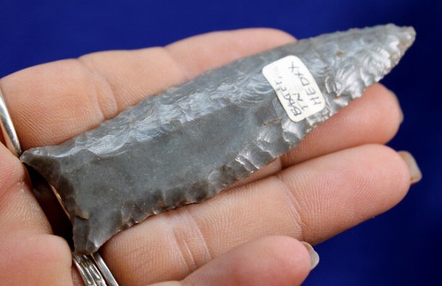 RARE Cumberland Point COA Authentic Prehistoric Arrowhead Native ...