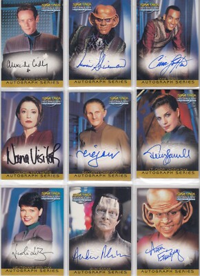 Star Trek Deep Space Nine DS9 Memories from the Future Auto Card ...