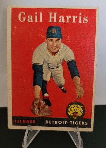 1958 Topps Baseball #309 Gail Harris Detroit Tigers VG+-EX | eBay