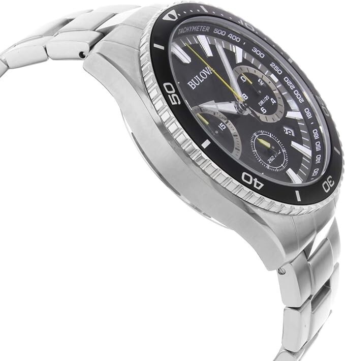 Bulova Men's Chronograph Watch High Frequency Quartz 98B298 | eBay