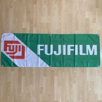 Fujifilm Banner Tapestry Flag Art Fabric Poster 2x6ft | eBay
