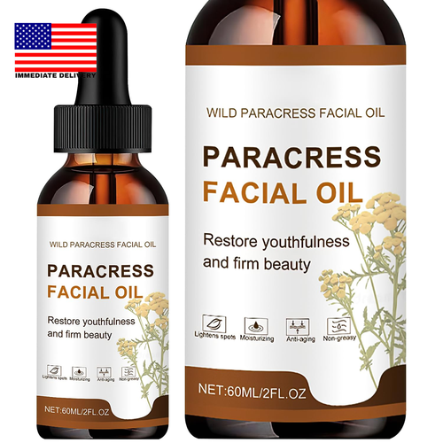 2Pcs Paracress Facial Oil - 100% Organic Anti-Aging Face Oil for ...