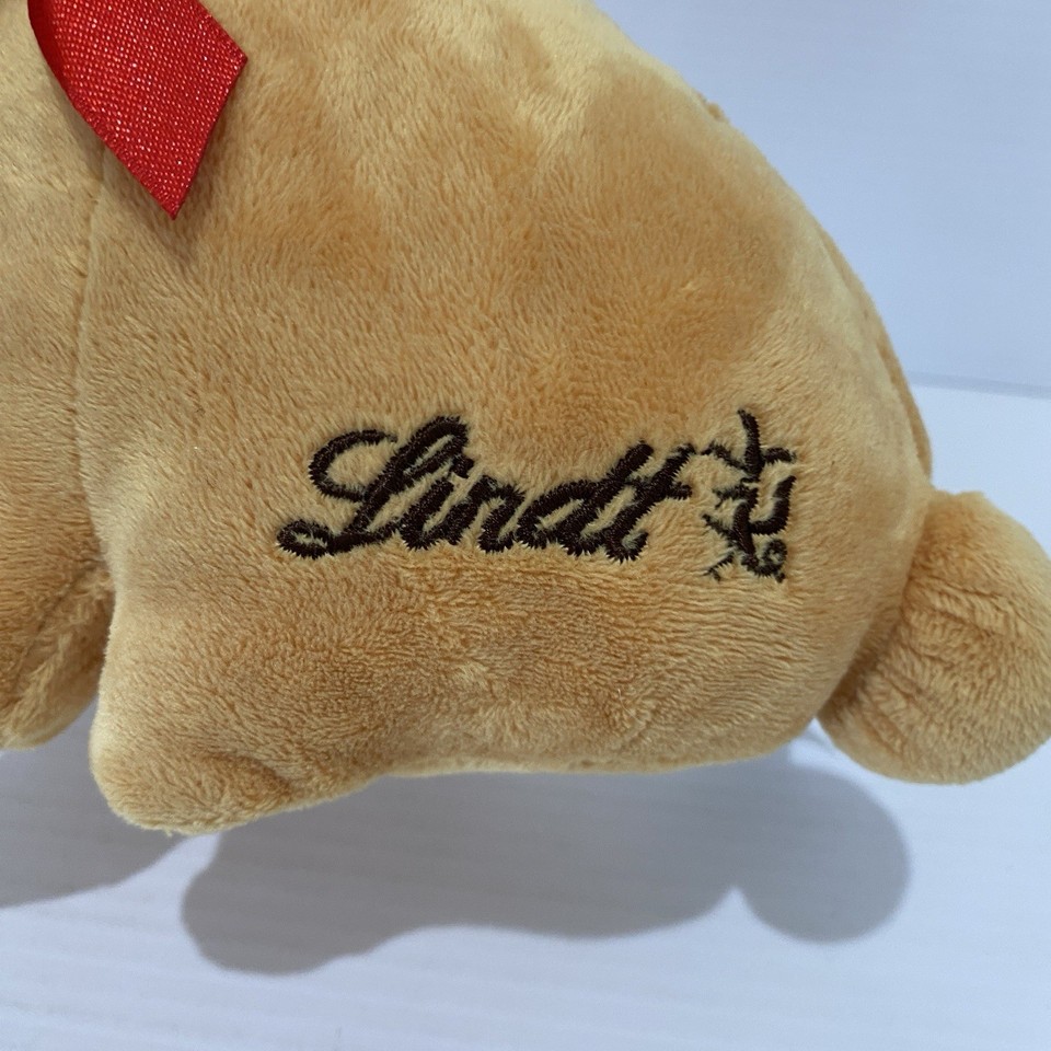Lindt Chocolates Gold Bunny Rabbit Soft Plush Stuffed Toy 20cm Bell ...