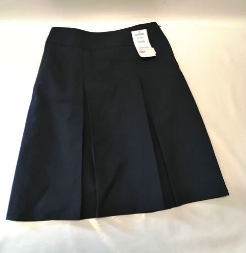 Girls 6th Form School Skirt, Navy, 30" Waist, 24" L Canford, KK ...